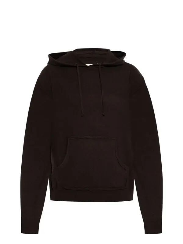 MAISON MARGIELA Hooded Wool And Cashmere Blend Sweater - Brown