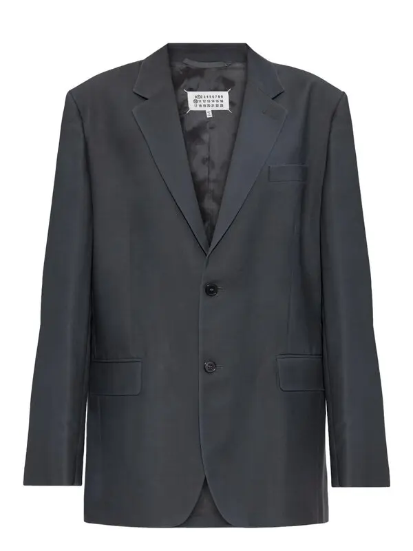 MAISON MARGIELA Wool Blazer - Grey