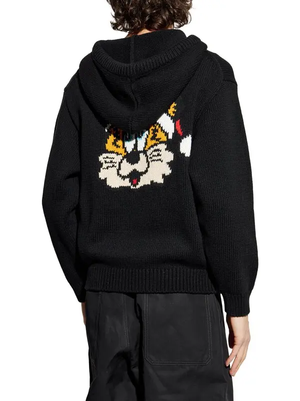 Kenzo Hooded Sweater - Black
