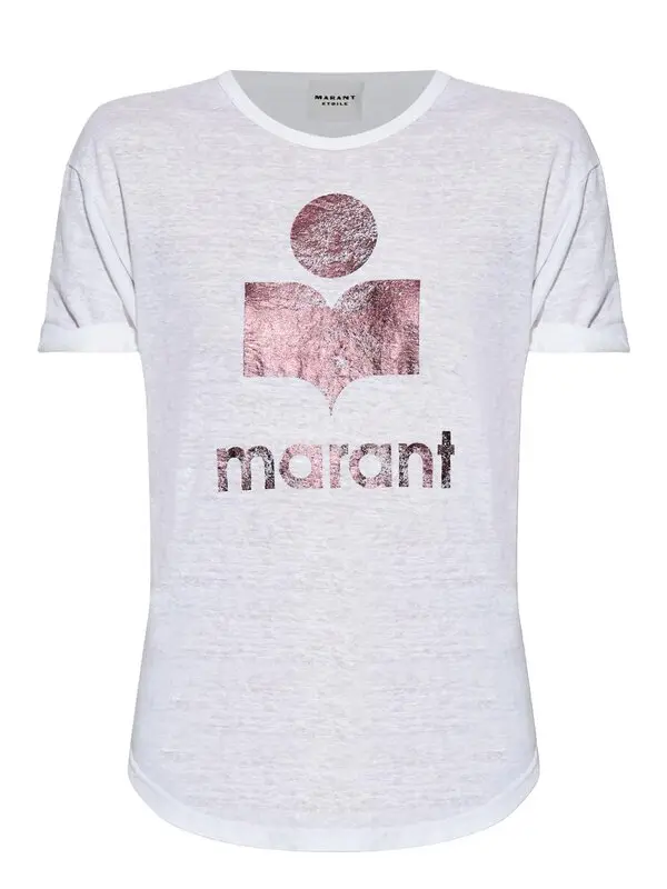 MARANT ETOILE Koldi" T-shirt - White