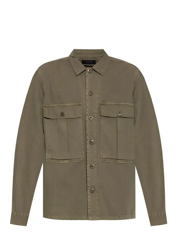 ALLSAINTS Albyn' Shirt - Green