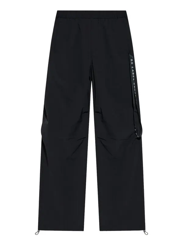 44 LABEL GROUP Pants With Logo - Black