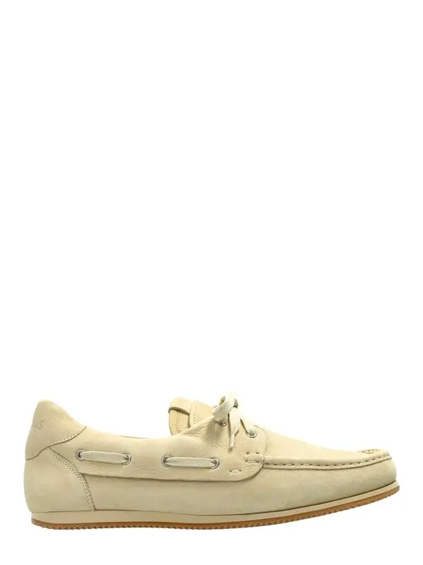Jacquemus Les Batto Leather Loafers - Cream