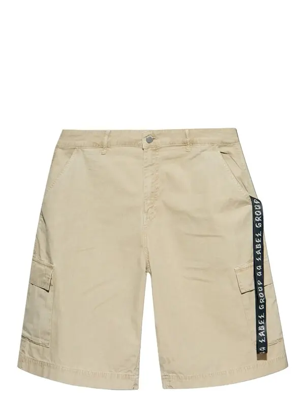 44 LABEL GROUP Shorts With Pockets - Beige