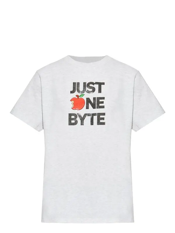 Coperni X Disney "just One Byte" T-shirt - Grey