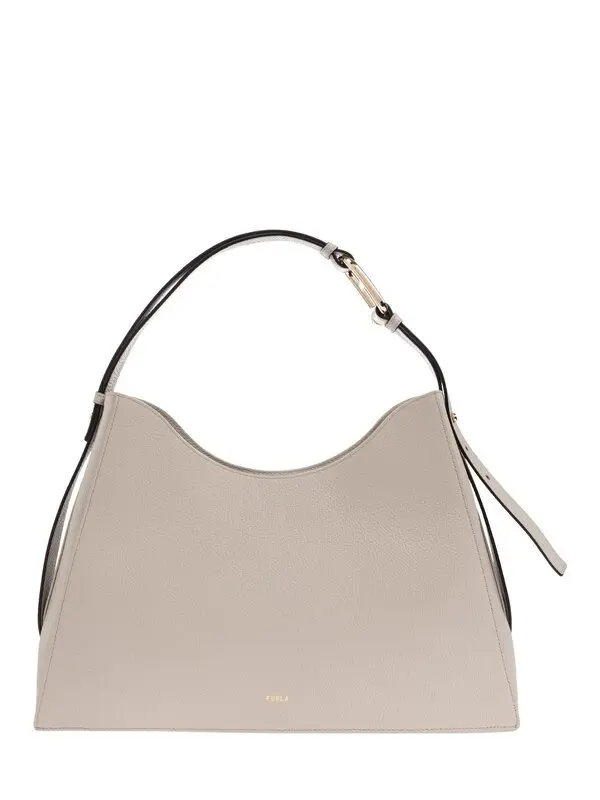 Furla Nuvola Large Shoulder Bag - Grey