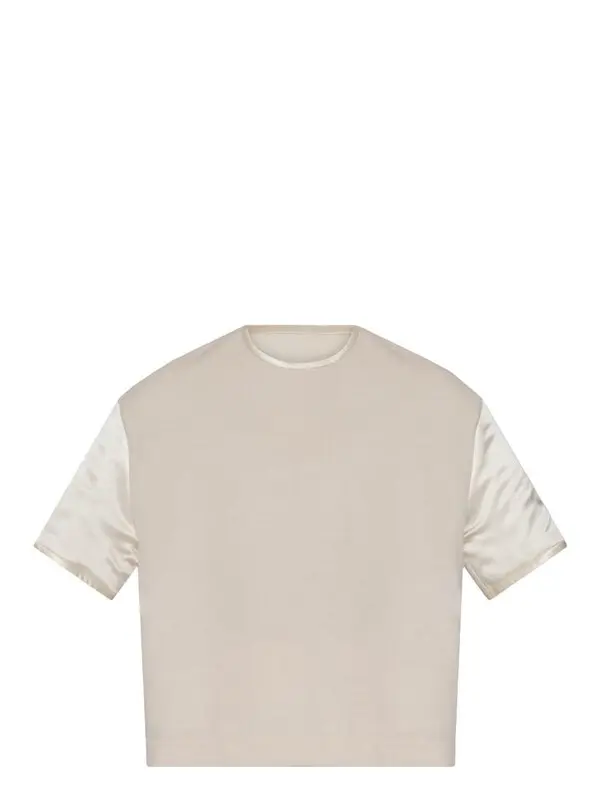 JIL SANDER Wool Top - Cream