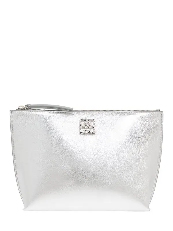 Givenchy Liquid' Clutch - Silver