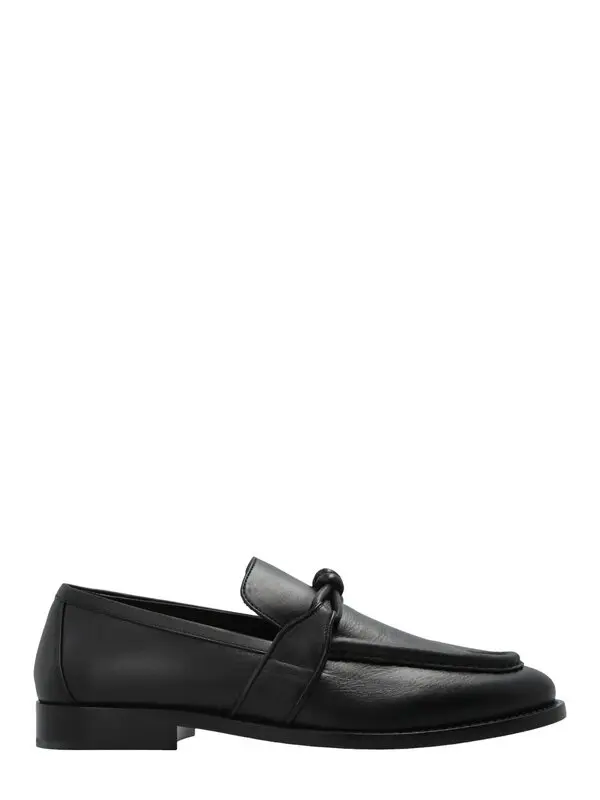 Bottega Veneta Astaire Leather Loafers - Black