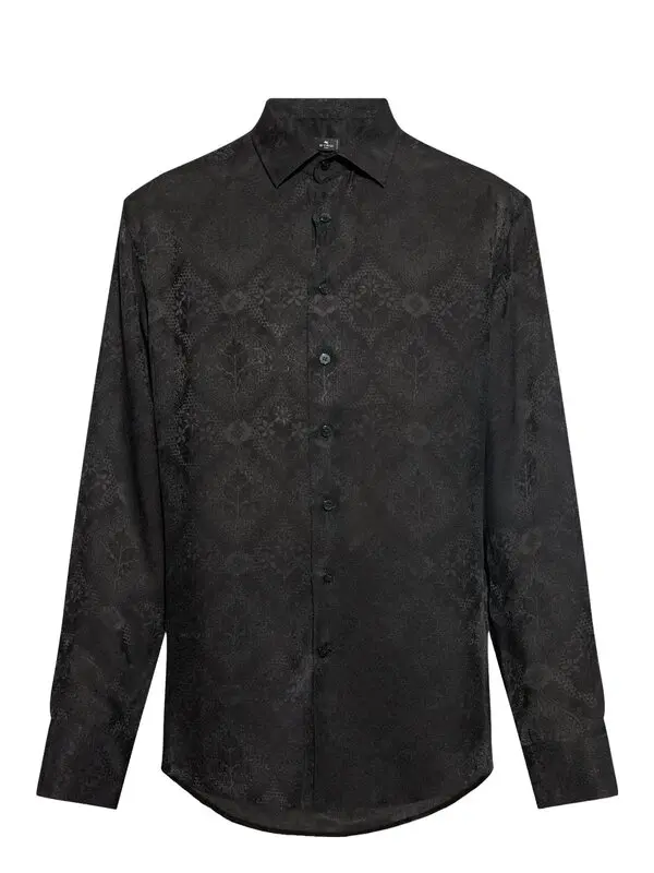 Etro Patterned Shirt - Black