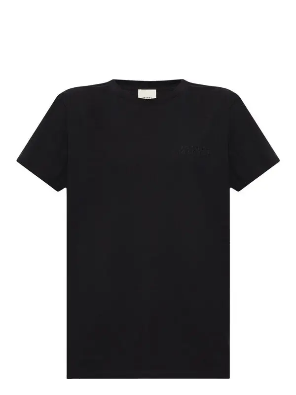 Isabel Marant Vidal Logo T-shirt - Black