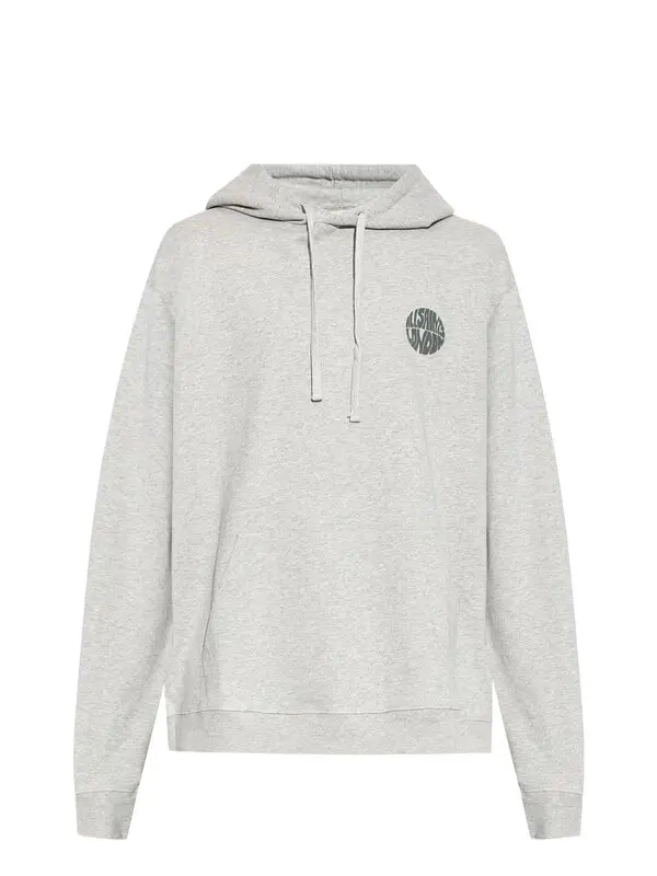 ALLSAINTS Waved Hoodie - Grey