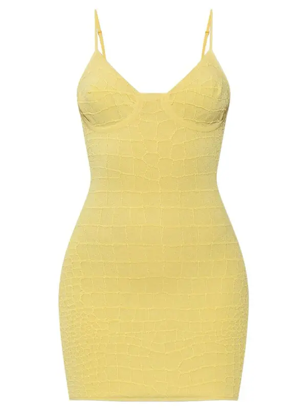Jacquemus Scala Dress - Yellow