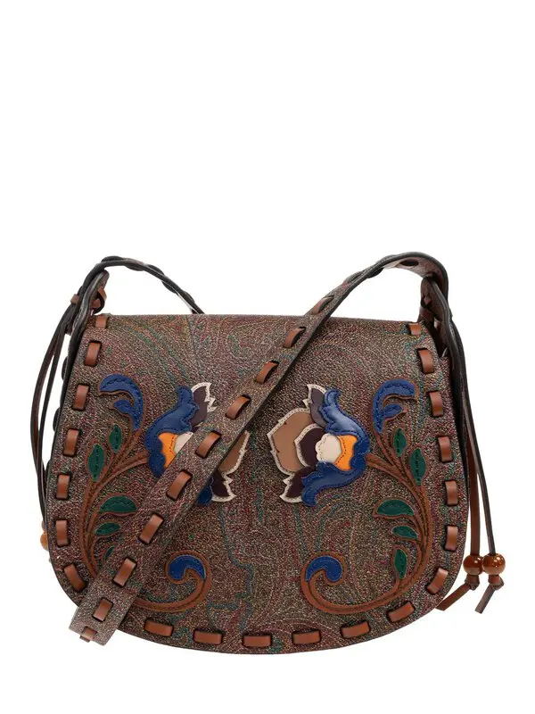Etro Drya Small Shoulder Bag - Brown