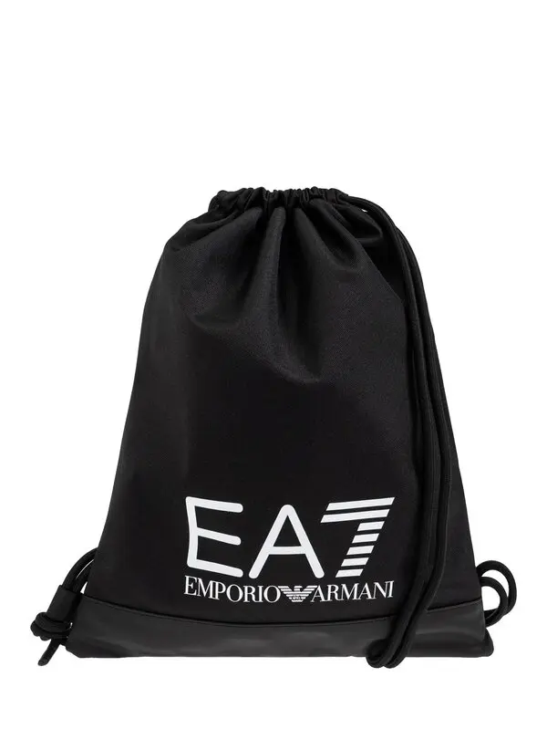 EA7 Backpack With Logo - Black