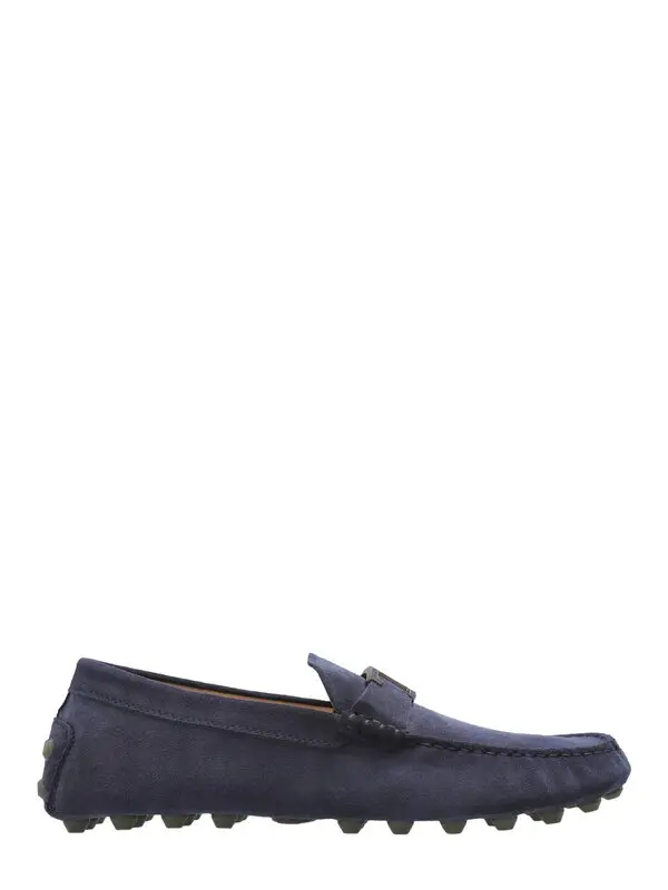 TOD’S Suede Loafers - Navy Blue