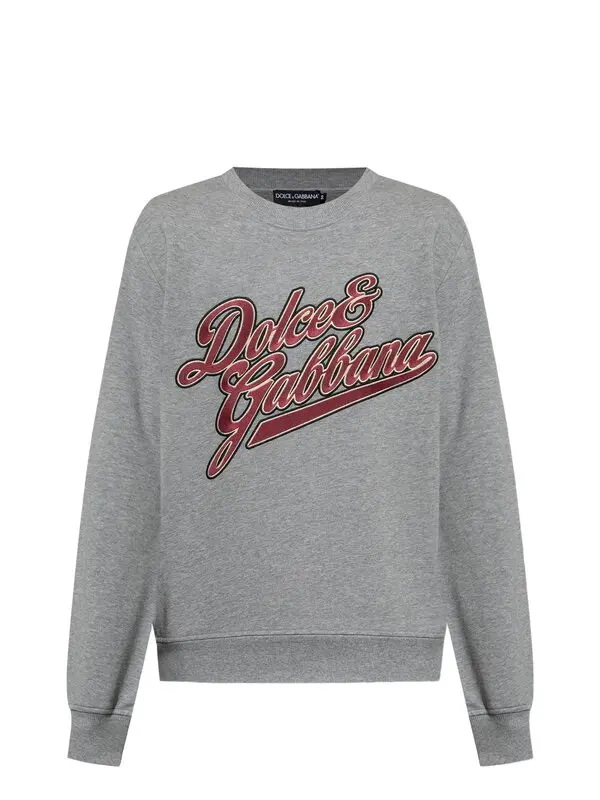 Dolce & Gabbana Logo Sweatshirt - Grey
