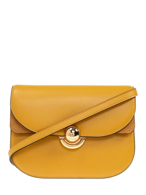 Furla Sfera Small Shoulder Bag - Yellow
