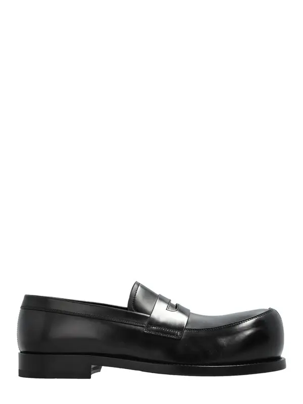 Marni Leather Loafers - Black