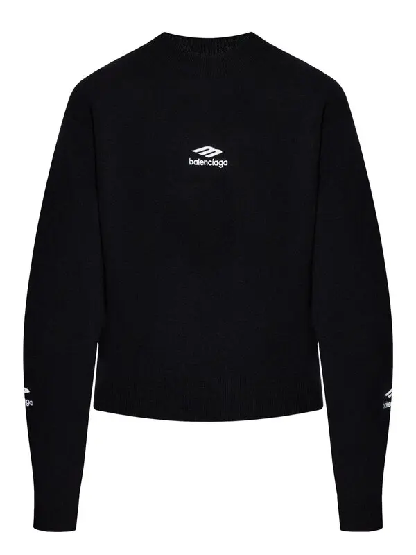 Balenciaga Skiwear Collection Sweater - Black