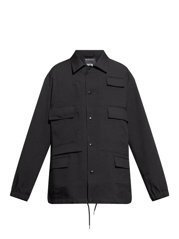 Y3 Jacket With Pockets - Black
