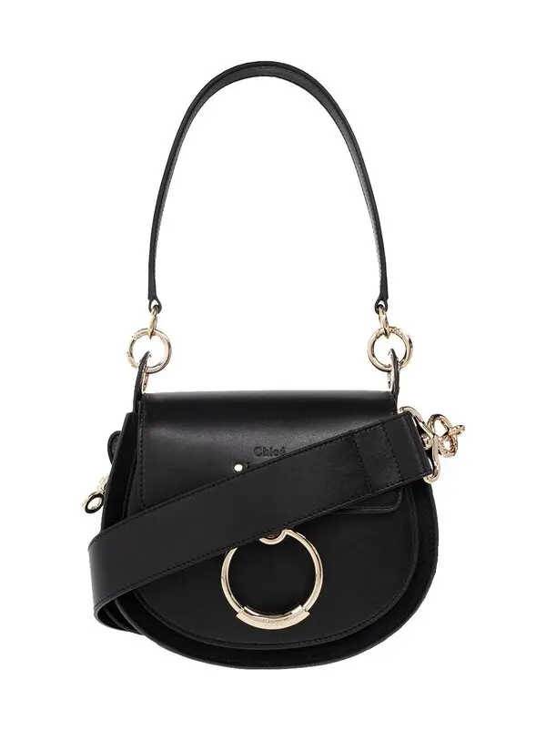 Chloé Tess Small Shoulder Bag - Black