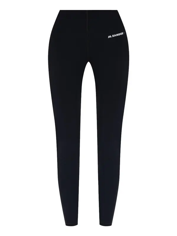 JIL SANDER Training Leggings - Black