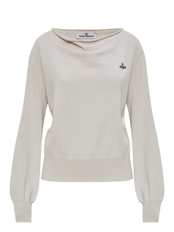 VIVIENNE WESTWOOD Logo Sweater - Beige