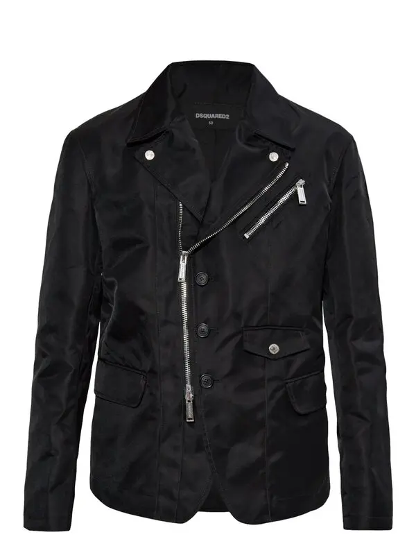 Dsquared2 Jacket With Pockets - Black