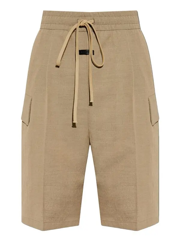Fear Of God Pleated Shorts - Beige