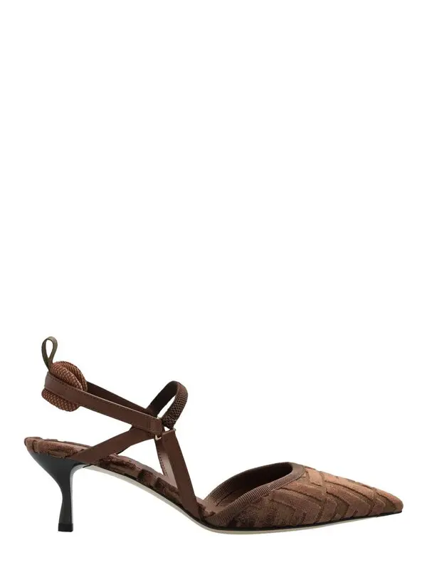 Fendi Colibrì Lite Heeled Pumps - Brown