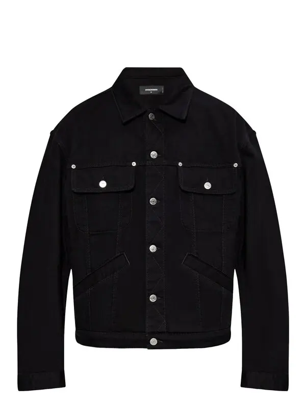 Dsquared2 Denim Jacket - Black