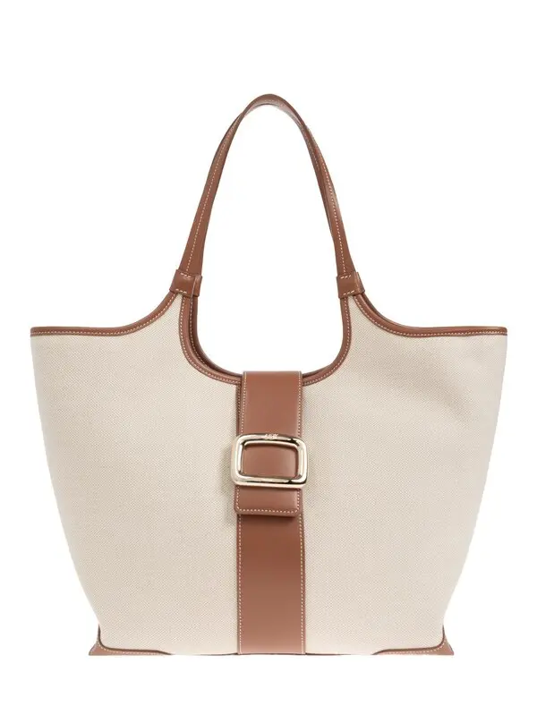 ROGER VIVIER Shopper Bag - Cream