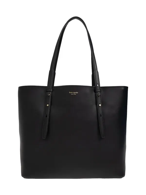Kate Spade New York Leather Shopper Tote - Black