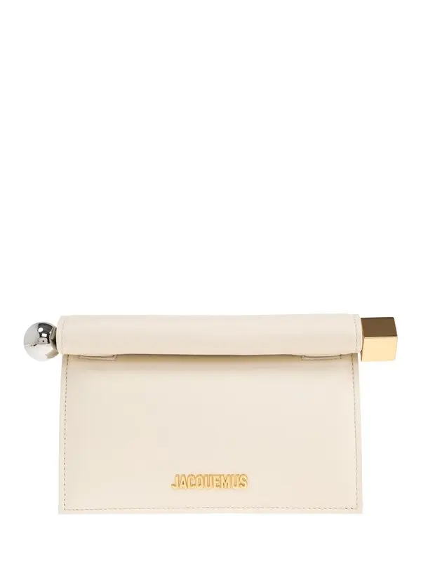 Jacquemus Rond Carré Small Handbag - Cream