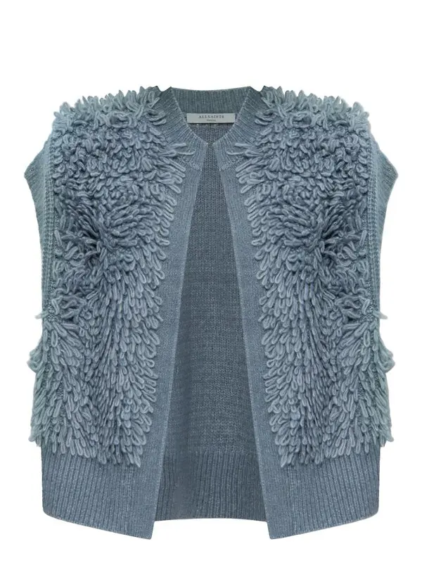 ALLSAINTS Elias Vest - Blue