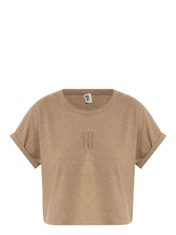 BY MALENE BIRGER Hedalia T-shirt - Beige