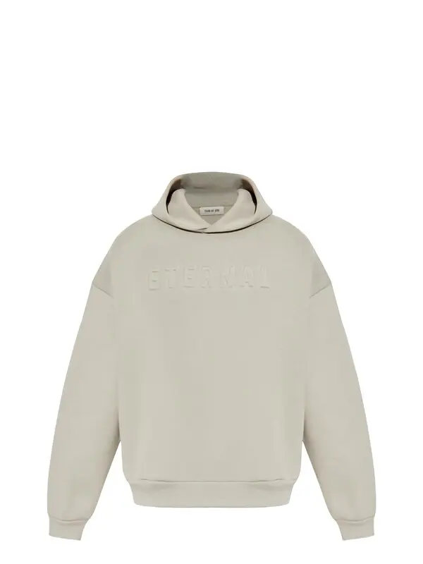 Fear Of God Embossed Hoodie - Grey