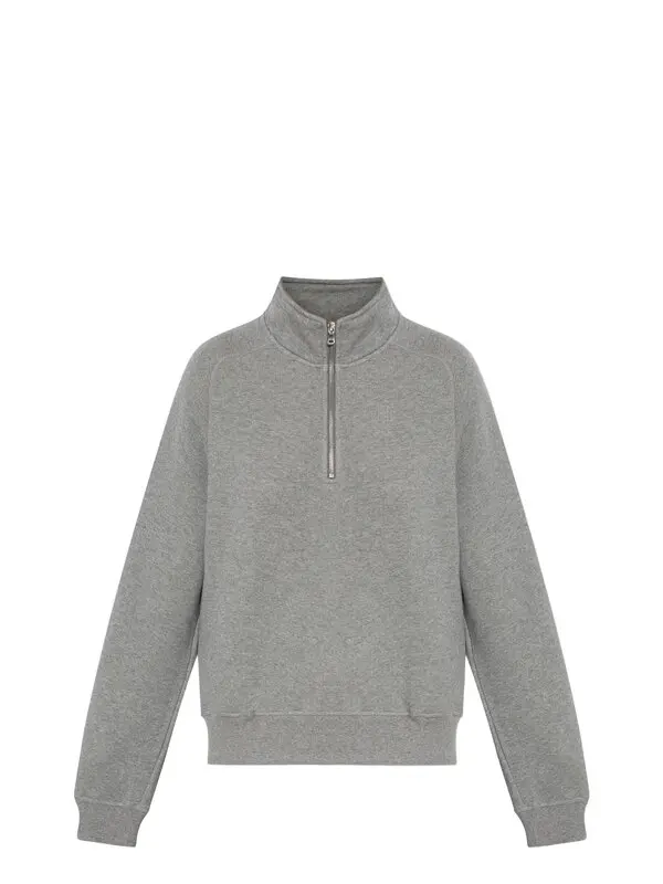 BY MALENE BIRGER Lipa Cotton Sweatshirt - Grey