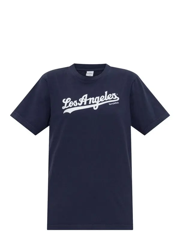 SPORTY & RICH X La Dodgers Los Angeles T-shirt - Navy Blue