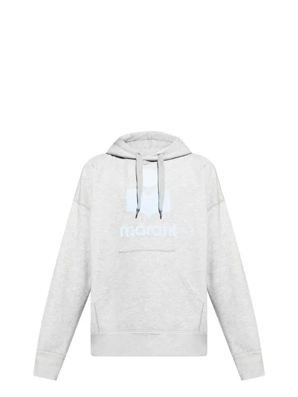 MARANT Miley Oversized Logo Sweatshirt - Grey