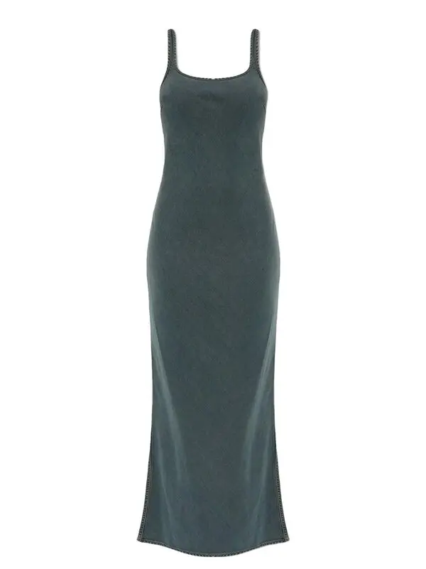 SAMSØE SAMSØE Sasunna Fitted Maxi Dress - Blue