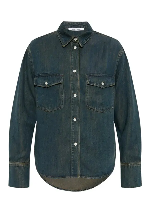 SAMSØE SAMSØE Sabex Denim Shirt - Navy Blue