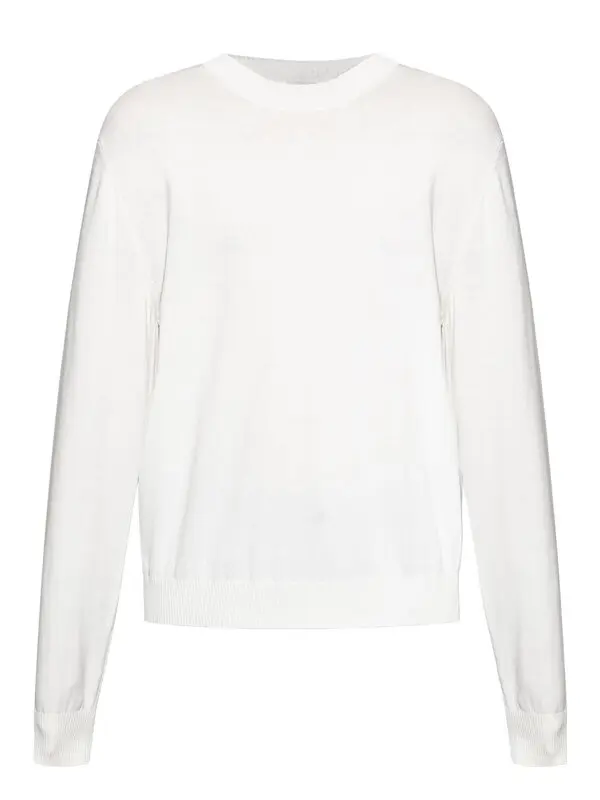 Moncler 3 Mercedes-benz Designed Nigoldeneye Cotton Sweater - White