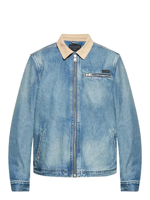 ALLSAINTS Rothwell Denim Jacket - Blue