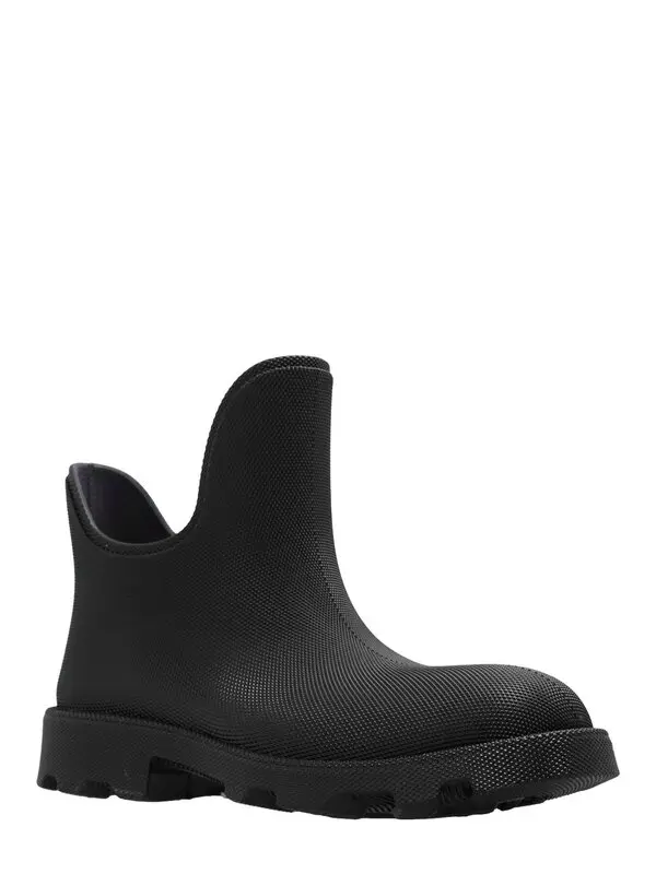 Burberry Marsh Short Rain Boots - Black