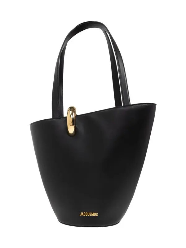 Jacquemus Bambola Medium Shopper Bag - Black
