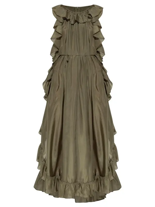 Zimmermann Silk Maxi Dress - Green