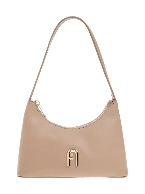 Furla Diamante Mini Shoulder Bag - Beige