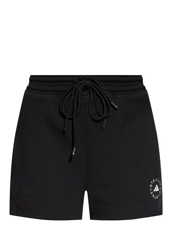 Adidas By Stella McCartney Logo Shorts - Black
